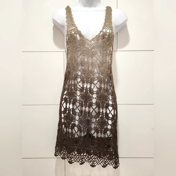 Dolce Cabo | Swim | Dolce Cabo Mesh Top Dress | Poshmark
